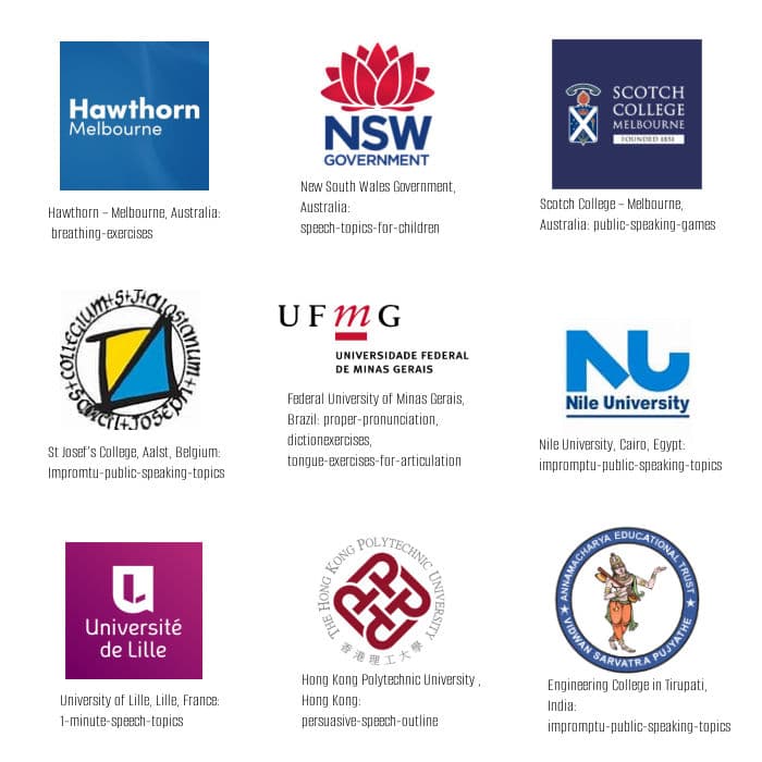 Educational institutions who reference and use write-out-loud