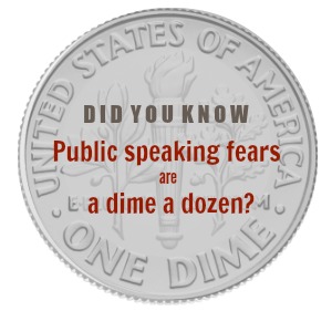 Overcome fear of public speaking