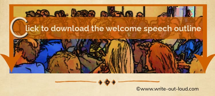 How to write a welcome speech in 3 steps (with sample speech)