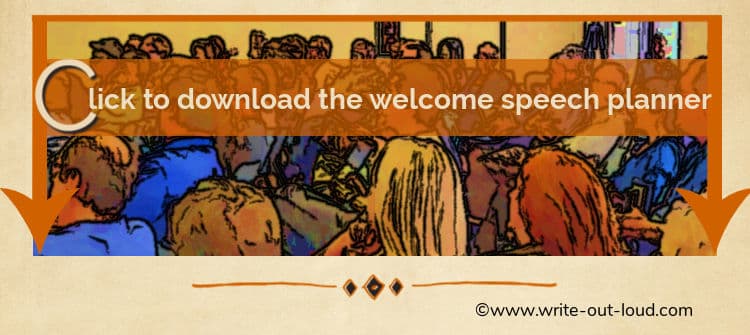 How to write a welcome speech in 3 steps (with sample speech)