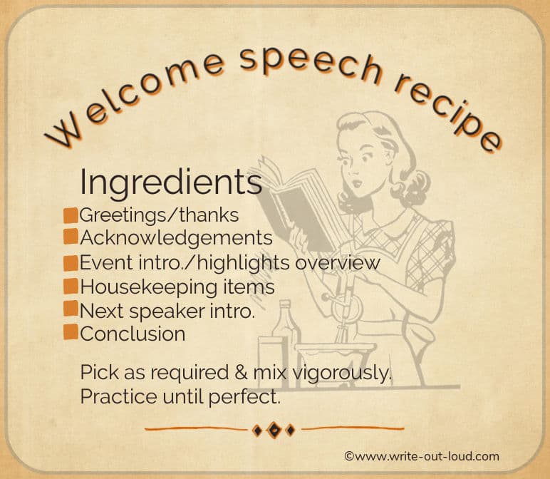 How to write a welcome speech in 3 steps (with sample speech)